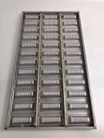 China PTFE 720*400*30mm Flat Bar Corrugated  Wirecutter Loaf Pan for sale
