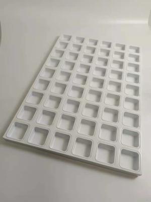 China 54 Cups Square Aluminum Bun Baking Pan Non Stick Silicone Coating 600x400x26mm for sale