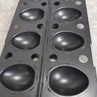 China 5 Cavity Stainless Steel Cake Tray 530x120x31mm Anti Heat Coating High Mechanical Strength for sale