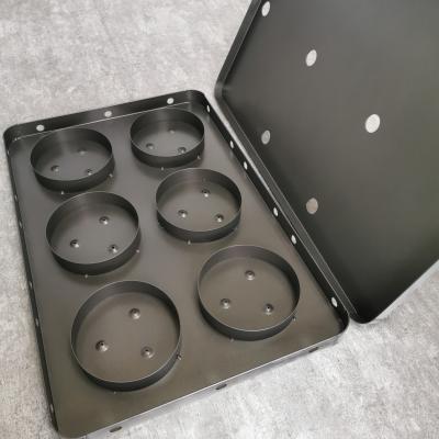 China PTFE 6 Links Non Toxic Insulated Cake Pan 592x392mm Dishwasher Safe for sale