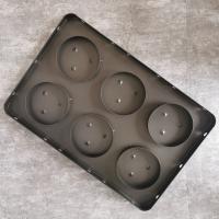 China PTFE 6 Links Non Toxic Insulated Cake Pan 592x392mm Dishwasher Safe for sale