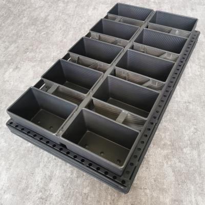 China 10 Straps PTFE Coated Bread Pan Set 787x437x110mm Non-Stick Loaf Baking Tray for sale