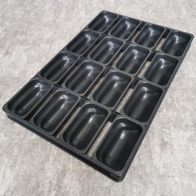 China 16 Links PTFE Coated Aluminized Steel Cake Pan Non Stick 1.0mm Thickness 588x390mm for sale