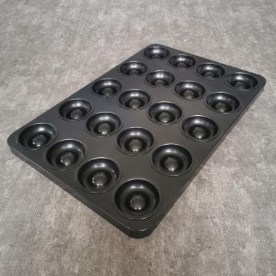 China 20 Cavity Aluminum Steel Silicone Cake Baking Tray 600x400x30mm 1.0mm for sale
