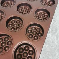 China 24 Cavity 1.0mm Puff Pastry Baking Tray 600x400mm PTFE Non-Stick for sale