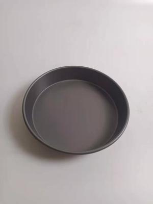 China Aluminum 9 Inch 229x203x18mm Nonstick Pizza Baking Tray Hard Anodized for sale