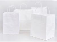 China Kraft Paper Tote Bag For Storage Baking Gift Bags for sale
