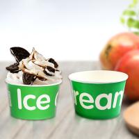 China Paper Bowl Double PE Coated Ice Cream Paper Bowl In Stock for sale
