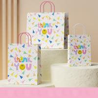 China Gift Bag Kraft Paper Bag Size Handheld Birthday Gift Bag for sale