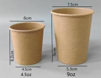 China Double Layered PLA Environmentally Friendly Disposable Paper Cup With Thermal Insulation for sale