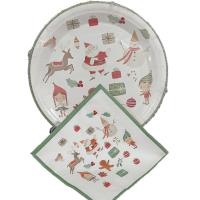 China Paper Plates Paper Cup and Tissue for Party for sale