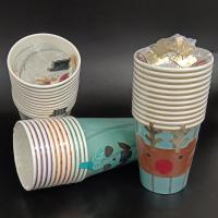 China Customized Christmas Boxed Disposable Paper Cups With Special Packaging for sale