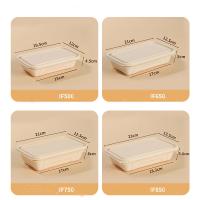 China Food Grade Paper Box Disposable Commercial Fast Food Packaging Box for sale