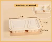 China Food Lunch Box Microwave Takeaway Food Packaging and Storage Containers for sale