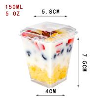 China PS Disposable Plastic Jelly Pudding Cups 5OZ for sale