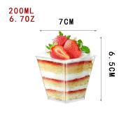 China Multiple Specification Disposable Plastic Ice Cream Dessert Cups for sale