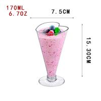 China Disposable Dessert Pudding Cup With Spoon for sale
