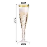 China Disposable Champagne Glass for sale