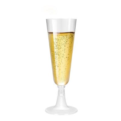 China Transparent Plastic Wedding Wine Glass for sale