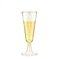 China Clear Wine Glass Plastic Champagne Glass for sale