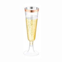 China Classic Cylinder Crystal Goblets Champagne Flute Stemmed Cocktail Glasses for sale