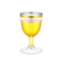 China Plastic Wedding Wine Glass Unbreakable Wine Cup for sale
