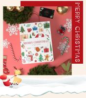 China Customized Christmas Gift Bag With Kraft Paper Bag Printed Logo for sale