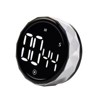 China Electronic Rotating Timer Magnetic Circular Kitchen Alarm Clock for sale