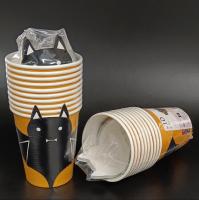 China Factory Customized Christmas Paper Cover Paper Cup Printing, Thickened Insulation Coffee Cup, Holiday Party Paper Cup, Special Packaging for sale