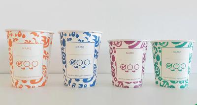China PLA Eco-Friendly Disposable Paper Cup for sale