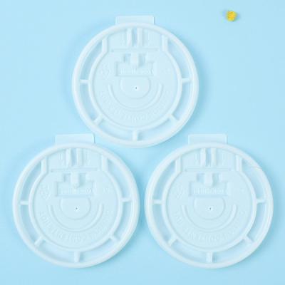 China White Plastic Lid Covers – Durable, Multi-Purpose Container Caps for sale