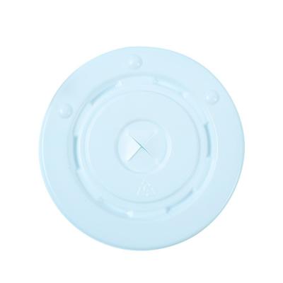 China PS Plastic Cup Lid with Cross Hole – Perfect for Bubble Tea & Cold Beverages for sale