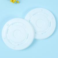 China PS Plastic Cup Lid with Cross Hole – Perfect for Bubble Tea & Cold Beverages for sale