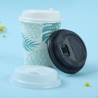 China 90mm Milk Tea & Coffee Cup Lid – Flip-Top Leakproof Spout Lid, Universal Cover for Paper & Plastic Cups for sale