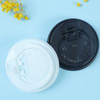 China 90mm Milk Tea & Coffee Cup Lid – Flip-Top Leakproof Spout Lid, Universal Cover for Paper & Plastic Cups for sale