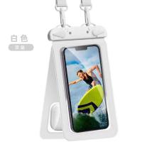 China Waterproof Phone Pouch in Multiple Colors White Black Blue Pink and Green Suitable for Rain Dust and Water Protection for sale