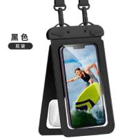 China Waterproof Phone Pouch in Multiple Colors White Black Blue Pink and Green Suitable for Rain Dust and Water Protection for sale