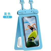 China Waterproof Phone Pouch in Multiple Colors White Black Blue Pink and Green Suitable for Rain Dust and Water Protection for sale
