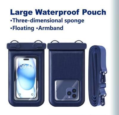 China Large Waterproof Phone Pouch with Three-dimensional Sponge for sale