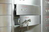 China 99mm Height 135mm Width Bank Safety Locker , Safe Deposit Lockers for sale
