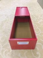 China OEM Colorful Bank Safe Deposit Box , 10 Inchx10 Inch Key Safe Box for sale