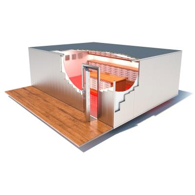 China UL Approval 2500mm Height Basement Vault Room , Gun Vault Room for sale