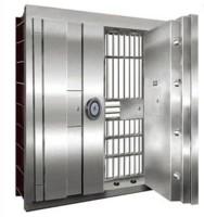 China UL Standard Anti Theft Vault Room Door , Fireproof Security Door Stainless Steel for sale