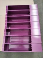 China 125mm Width 135mm Depth Bank Safe Deposit Box With Colored Painting for sale
