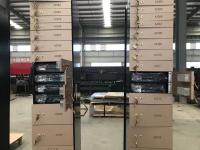 China ISO Certificate 2200mm Height Gold Safety Lockers For Office for sale