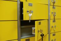 China Electrostatic Powder Height 2250mm Vault Safe Box , Biometric Gun Safe Box for sale