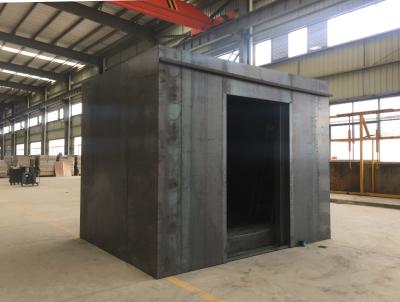 China Steel Fingerprint Lock ISO9001 Bank Strong Room , Walk In Gun Safe Room For Hotel for sale