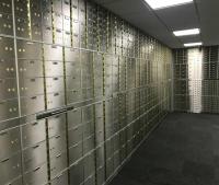 China 822mm Width 540mm Height Fire Safe Locker For Home 180 Degree Open for sale