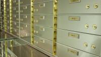 China Various Colors ODM Service 10mm Door Bank Locker Box Lockable for sale