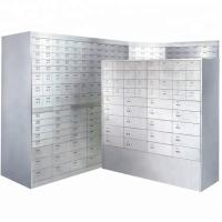 China Stainless Steel Height 350mm Depth 500mm Vault Safe Box For Central Bank for sale